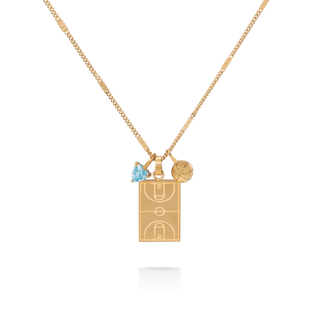 Girls Basketball Necklaces | I Heart Hoops